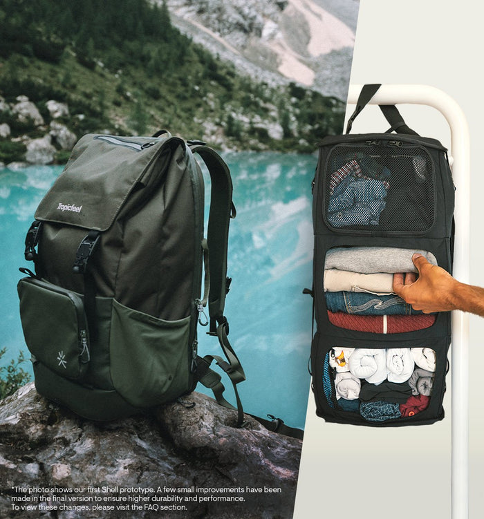 Tropicfeel Shell - Modern-Day Travel Backpack